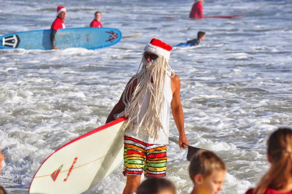 About Us - Surfing Santas